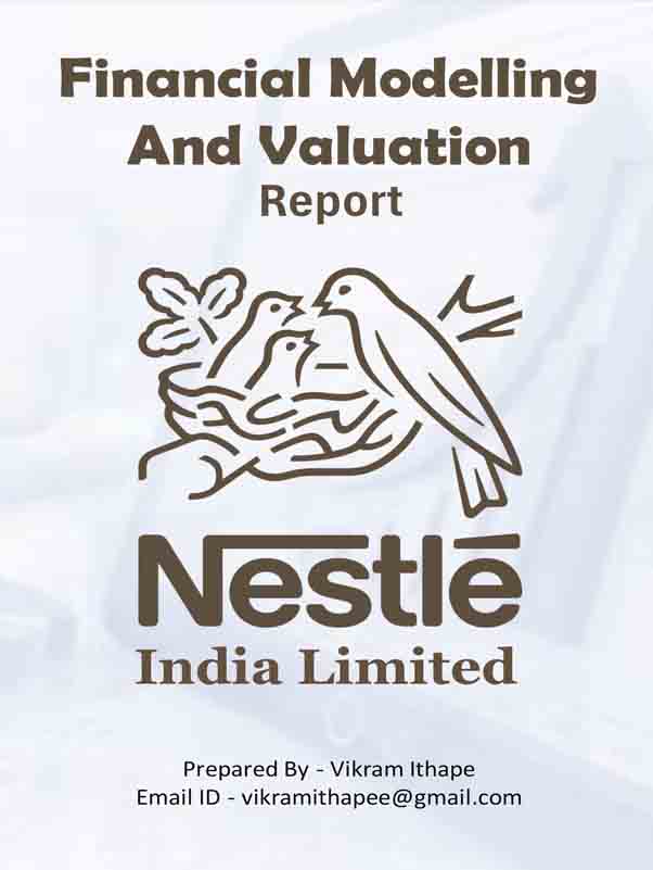 Financial Modelling Valuation Report - Download E-Book | ICMAI RVO