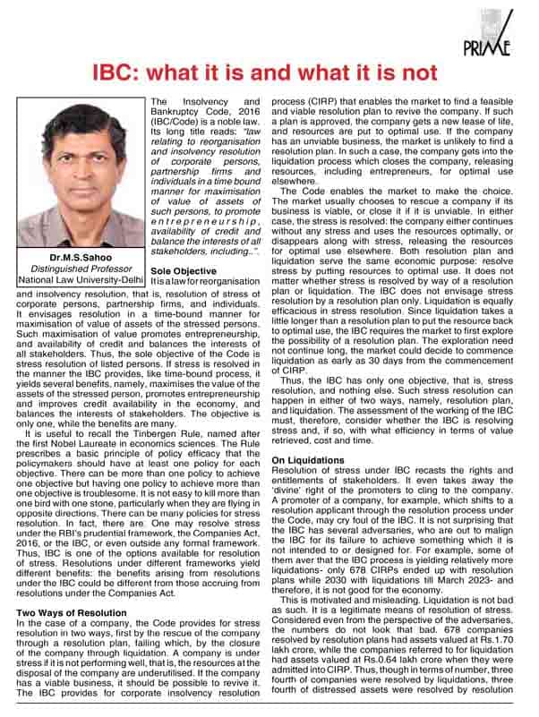 What it is and what it is not - Download E-Book | ICMAI RVO